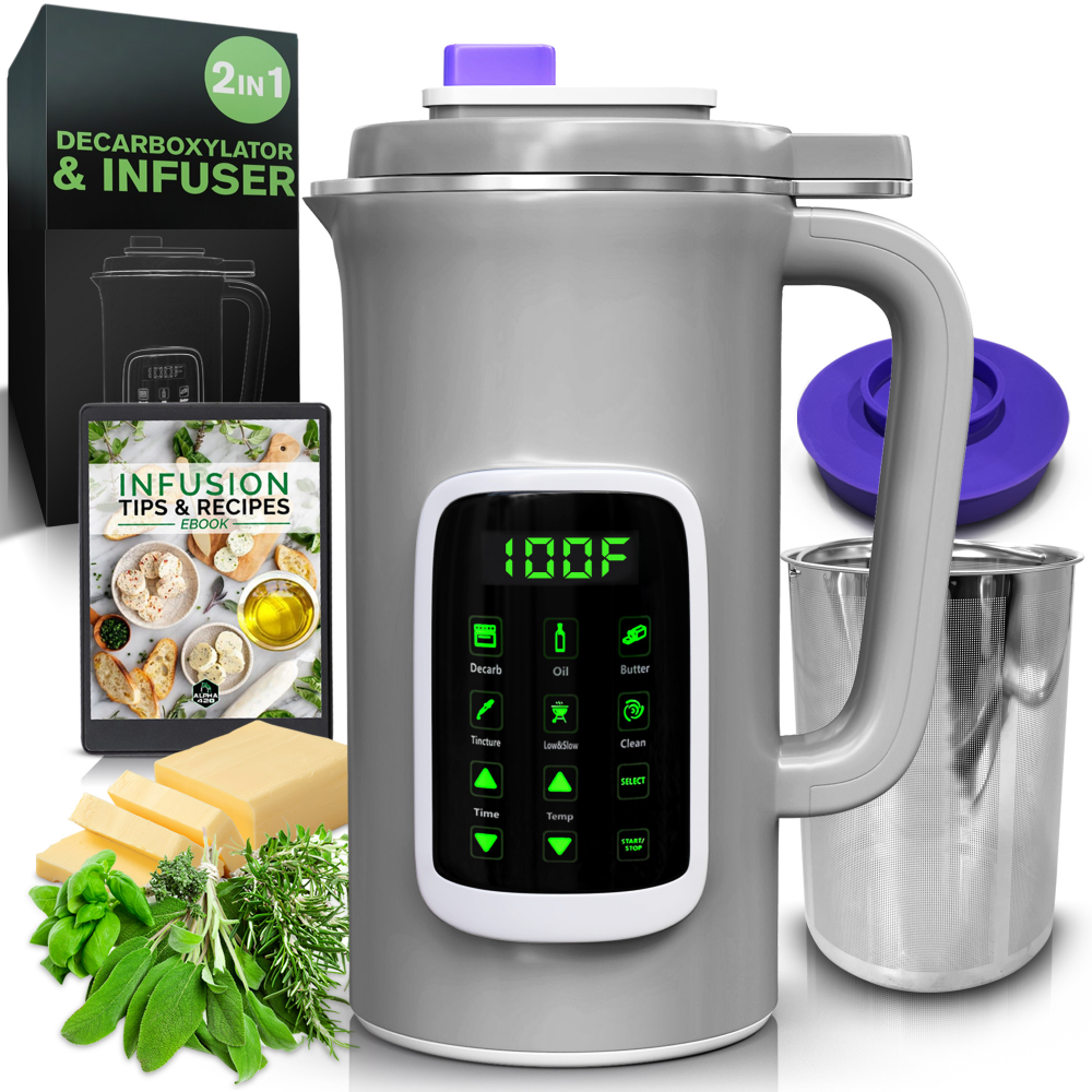 Butter Maker, Oil Infuser & Decarboxylator Machine | EdiWhip 2.0 ...