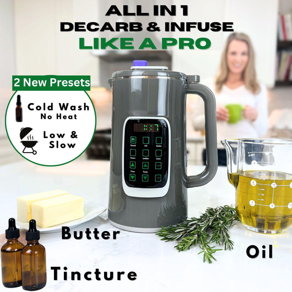 Butter Maker, Oil Infuser & Decarboxylator Machine | EdiWhip 2.0 ...